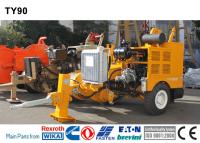 China Overhead Line Stringing Equipment Diesel 118kw(158hp) Hydraulic Cable Puller for sale