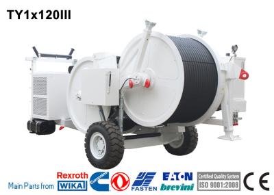 China Hydraulic Tensioner 1x130kN Max Intermittent Tension Stringing Equipment for Conductors 40mm for sale