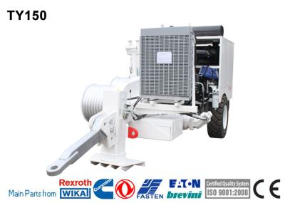 China Overhead Line Stringing Equipment TY150 Hydraulic 15T Laying Puller for sale