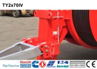 China 2x70/1x140kN Stringing Equipment Tension Machine For Overhead Line for sale