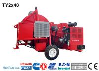 China Electric Hydraulic Tensioner 2x40kN 1800mm for Transmission Line Stringing Twin Bundle Conductor for sale