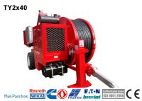 China Stringing Equipment TY2x40-1800 Hydraulic Wire Cable Tension Machine for sale