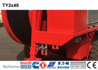 China Max Continuous Tension 2x40kN Stringing Equipment Cable Hydraulic Tensioner for sale