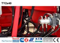 China Transmission Line Stringing Equipment Hydraulic Tensioner With Diesel Engine for sale
