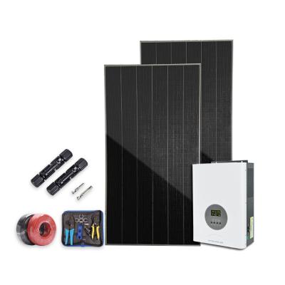 China High Efficiency 500W Solar Panels OEM Bifacial Double Glass Solar Panel for sale