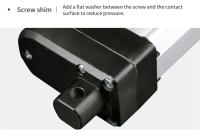 China OD3 Industrial Heavy Duty 10000N Loading Electric Linear Actuator Long Stroke 1900Mm Waterproof Induction Linear Motors for sale