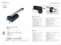 China OD3C Heavy Duty Customized Linear Actuator 100mm-1500mm Stroke Waterproof Solar Track & Furniture Industrial Linear Motors for sale