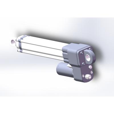 China OD4B Industrial Lifting DIY Linear Actuator for Solar Tracker System 45000N Heavy Loading 300mm Stroke Waterproof Linear Motor for sale