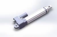 China High-Duty 40000N OD4 12V Industrial Linear Actuator with IP66 Waterproof DC Induction Motor for Sun Energy Solar Tracking System for sale
