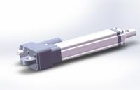 China High-Duty 40000N OD4 12V Industrial Linear Actuator with IP66 Waterproof DC Induction Motor for Sun Energy Solar Tracking System for sale
