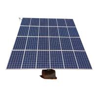 China Dual Axis Solar Power Tracker System 6KW Ground Mounted Tracking Solar Panels for sale
