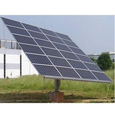 China Dual Axis Solar Power Tracker System 6kw Ground Mount Solar Tracking System for sale