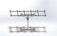 China 5kw Wind Withstand Solar Tracking System Solar Panel Dual Axis Tracking System for sale