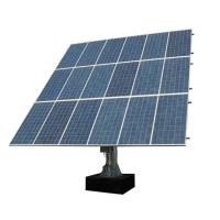 China 3kw Dual Axis Solar Trackers DC24 GPS PV Sun Tracking System for sale