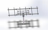 China 5Kw 2 Axis Tracker Solar Panel Mounting Brackets Ground Mounting Astro Controller for sale