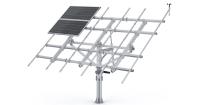 China 5Kw 2 Axis Tracker Solar Panel Mounting Brackets Ground Mounting Astro Controller for sale