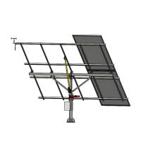 China 18 Panels 2 Axis Tracker Ground Mount Dual Access Solar Tracker for sale