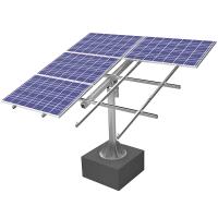 China Single Axis-10P: 10-Panel Single Axis Sun Tracker System for sale