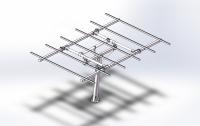 China Hot Sales 5kw Dual Axis Solar tracker Complete Kit Solar Power Energy System Home Application Completed Tracking System for sale