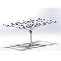 China 5kw Dual Axis Solar Tracker Mounting System 10 Panels Ground Mounting System Wind Withstand Completed Solar tracker Systems for sale