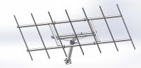 China Jimi-Tech GPSST-D2 6kW Dual Axis Solar Tracking Controller & Bracket Kit with 27m/s Wind Load and 0.85KN Snow Load for sale