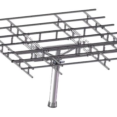 China Jimi-Tech GPSST-D2 5kw-10kw Solar Panel Mounting Bracket Wind Withstand 27m/s Follow Sun Tracking System for sale