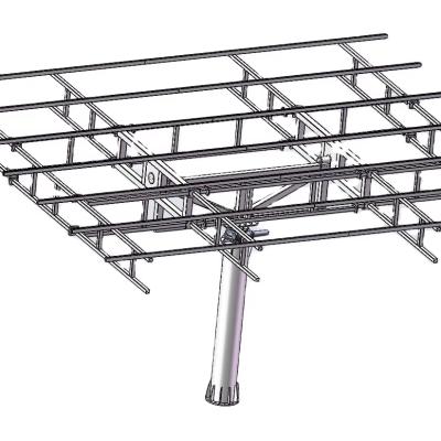 China Good Quality Best Price Jimi-Tech GPSST-D2 Wind Withstand 27m/s 10-12kW Solar Tracker Two Axis Solar Mounting System for sale