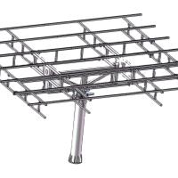 China Jimi-Tech GPSST-D2 10KW Two Axis Solar Panel Tracking System with Wind Withstand (27m/s Wind Load)  All Key Components for sale