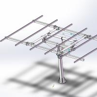 China Jimmy Dual Axis Smart Solar Tracking System Two Axis Solar Tracker Ground Mount Solar Panel Tracking Systems for sale