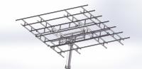 China 10kw Two Axis Solar Tracker 2 Axis Solar Panel Tracking Kit for sale