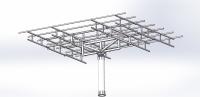 China 10kw Two Axis Solar Tracker 2 Axis Solar Panel Tracking Kit for sale