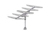 China Source Factory 2KW Dual Axis Solar Panel Tracking System Customizable All-Key Components Solar Tracker From Factory Source for sale