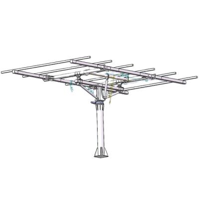 China JIMMY a Whole Set 5kw Dual Axis Solar Tracking System 10 Panels Mounting Brackets Ground Mounting Solar Trackers 27m/s Wind Load for sale