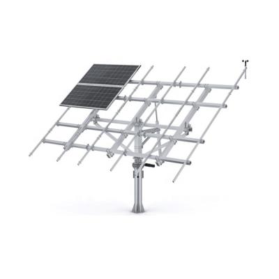 China 6KW Hot Selling Low Price Automatic Solar Tracking System Sun Power Dual Axis 12 Panels Sun tracker Solar Tracking Systems for sale
