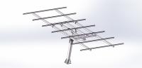 China 5kw Waterproof Metal Material Solar Tracking System Two Axis Solar Tracker Ground Mount Solar Kit Tracking Systems for sale