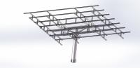 China Jimmy Solar Power Product Solar Energy Dual Axis Solar Tracking System 10kw 20 Panels Completed Solar tracker Systems for sale
