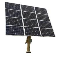 China 2KW Two Axis All Key Components Included Solar Panel Tracking System Dual Axis Solar Tracking Kit Ground Solar tracker 2 Axes for sale