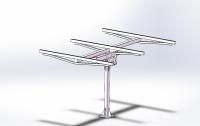 China 1KW Dual Axis Solar Panel Tracking System All Key Components Included Ground Two Axis Solar Tracker Kit for sale