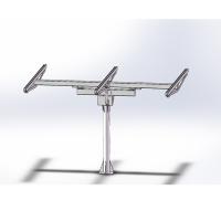 China Jimmy New Arrival 1kw 12v 24v DC Motor Sun Power Solar Tracking Controller System  With Support Racks for sale