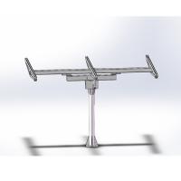 China Jimmy New Arrival 1kw 12v 24v DC Motor Sun Power Solar Tracking Controller System  With Support Racks for sale