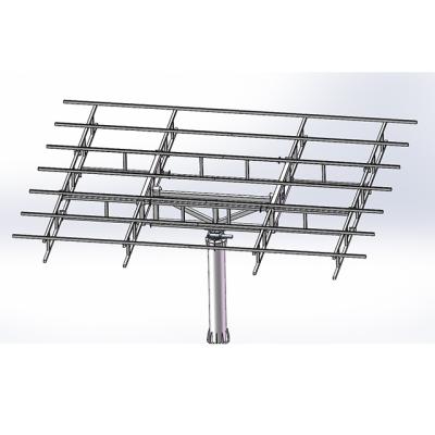China Jimmy New Arrival 12KW Solar Tracking Controller System 24 Panels 12V 24V DC Motor with 12V 24V Solar Mounting Bracket for sale