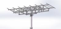 China 10kw 20 Panels 550w Kit Double System Completed Systems Dual Axis Completed Solar Trackers With Key Components for sale