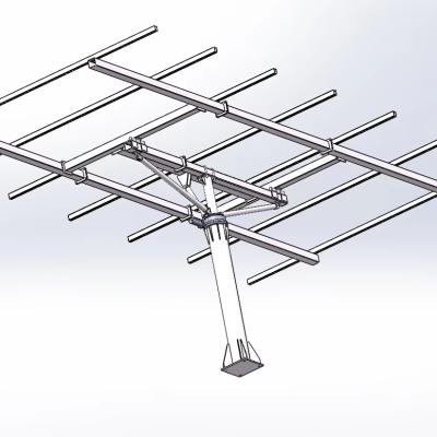 China 5KW 10-PANEL Heavy Duty Solar Panel System Linear Actuator Slew Drive Controller Key Components for Efficient Solar Tracking for sale