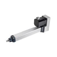 China 50mm Aluminum Alloy Direct Mount Electric Mechanical Cylinder Linear Motor with Servo Motor Driver Servo Linear Actuator for sale