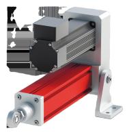 China 95 Series Custom Aluminum Alloy Electric Cylinder Actuators 6 DOF Hexapod Motor for Motion Platform for sale