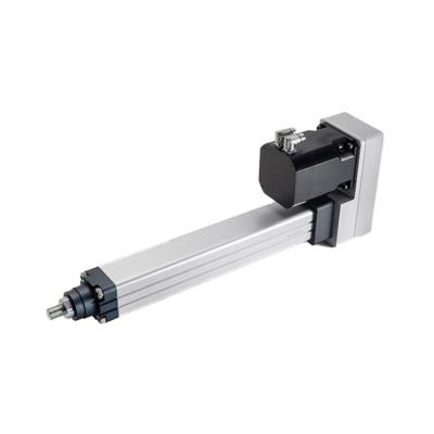 China 110 Series Heavy Duty Electric Cylinders Fast Speed Low Price Aluminum Alloy Ball Screw Linear Actuator Load Max 15T Motors for sale