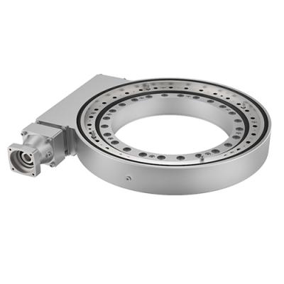 China SE5 Dual Axis Waterproof 2400Nm Sun Energy Solar Tracking System Electric Slewing Bearing Heavy Duty Industrial Slewing Drives for sale