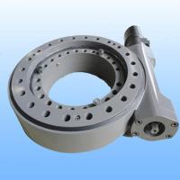 China SE5 Dual Axis Waterproof 2400Nm Sun Energy Solar Tracking System Electric Slewing Bearing Heavy Duty Industrial Slewing Drives for sale