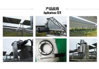 China Industrial Heavy-Duty Output Hydraulic Solor Tracking System Slewing Drive SE21 Worm Gear Reducer High Quality Solar Tracker for sale