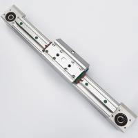 China Double Linear Rail Slide Ball Screw Linear Actuator 50-2500mm Effective Length A40mm Motors for sale